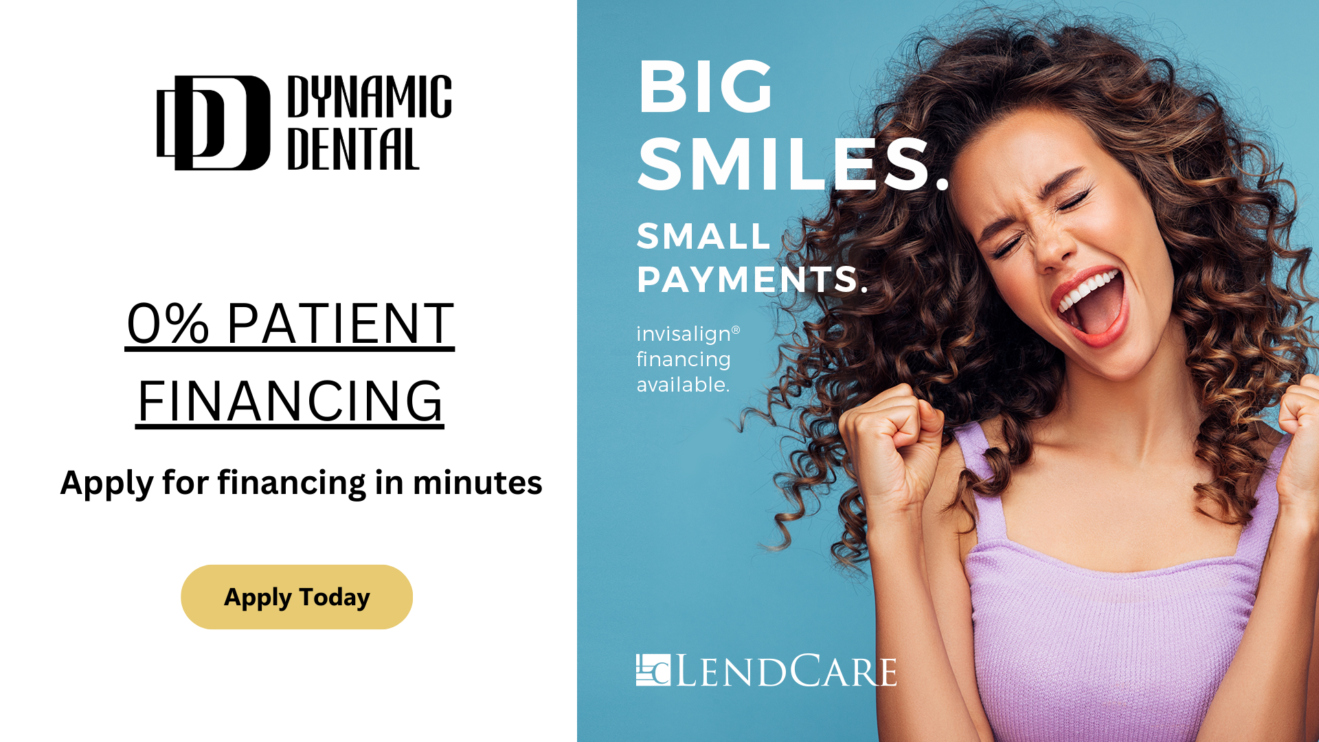 0% Patient Financing From Dynamic Dental